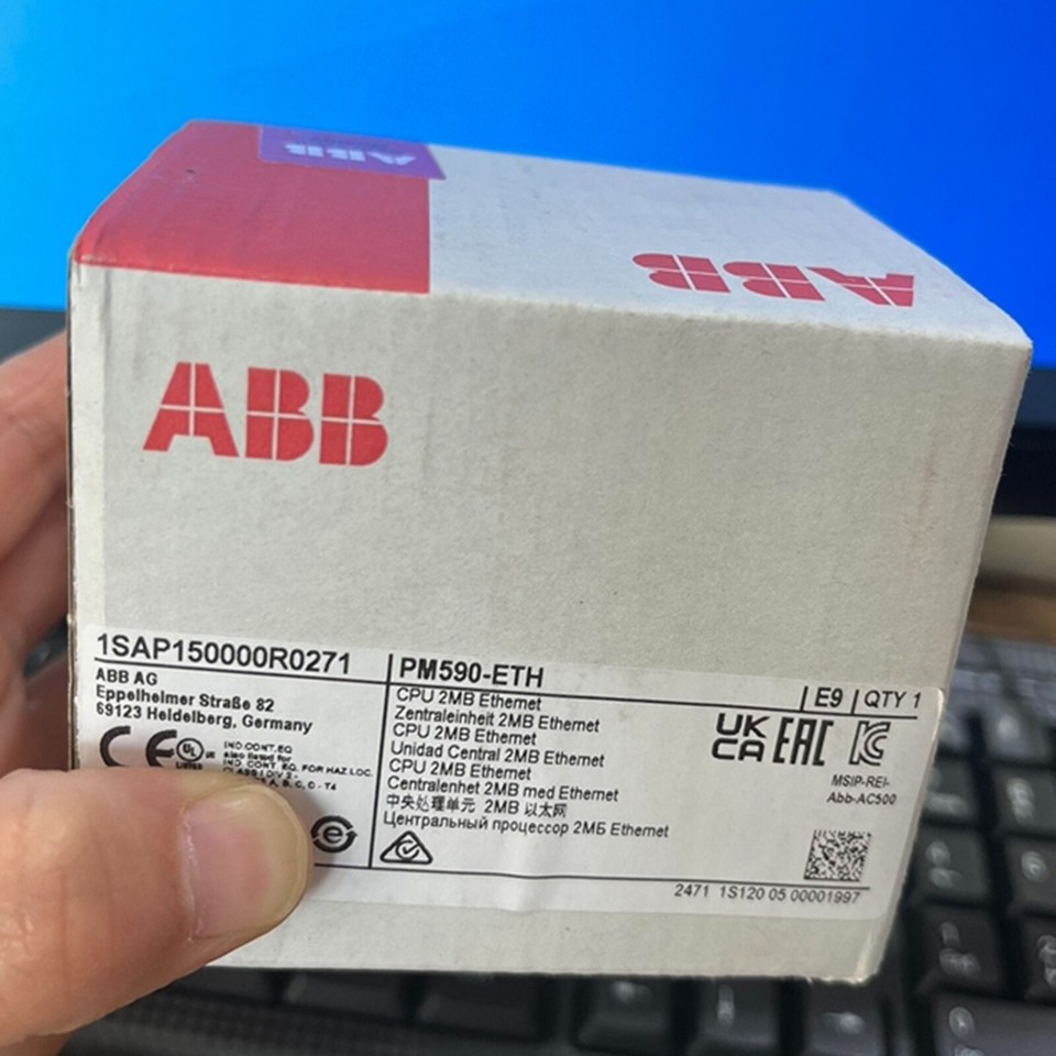 one new ABB PM590-ETH 1SAP150000R0271 PLC controller module Free ship #YP1 | eBay