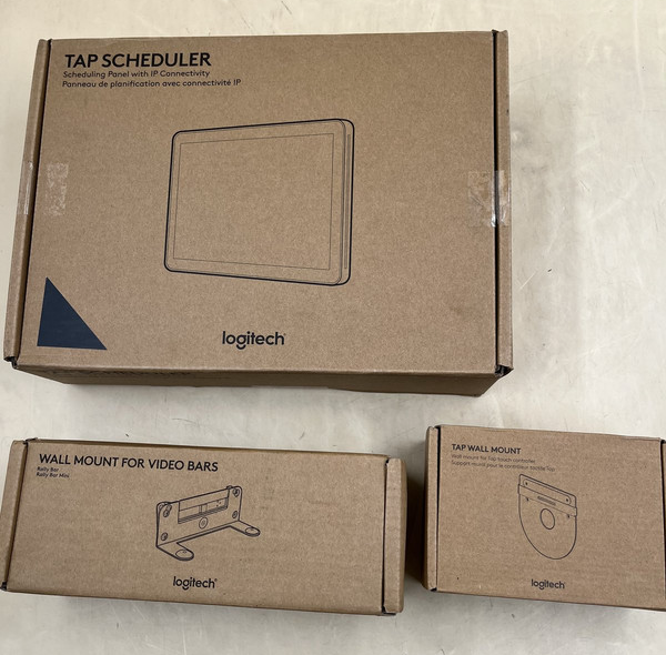 LOGITECH VR0028 TAP SCHEDULER 9.7" X 6.5" WITH MOUNTING KIT | eBay