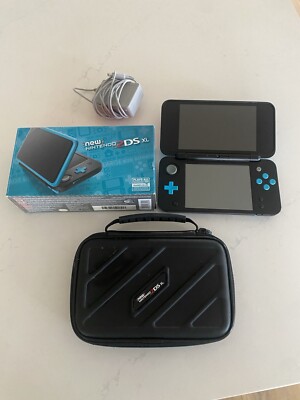 Nintendo New 2 Ds XL Handheld Gaming System - Black & Teal Used ...