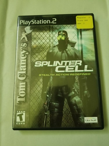Splinter Cell Playstation 2 PS2 Video Game Complete | eBay