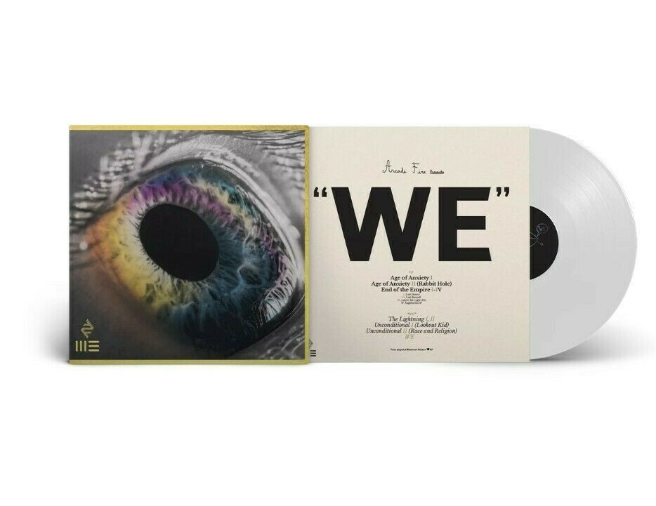 ARCADE FIRE - "WE" - NEW SEALED VINYL LP INDIE EXCLUSIVE WHITE COLORED ...
