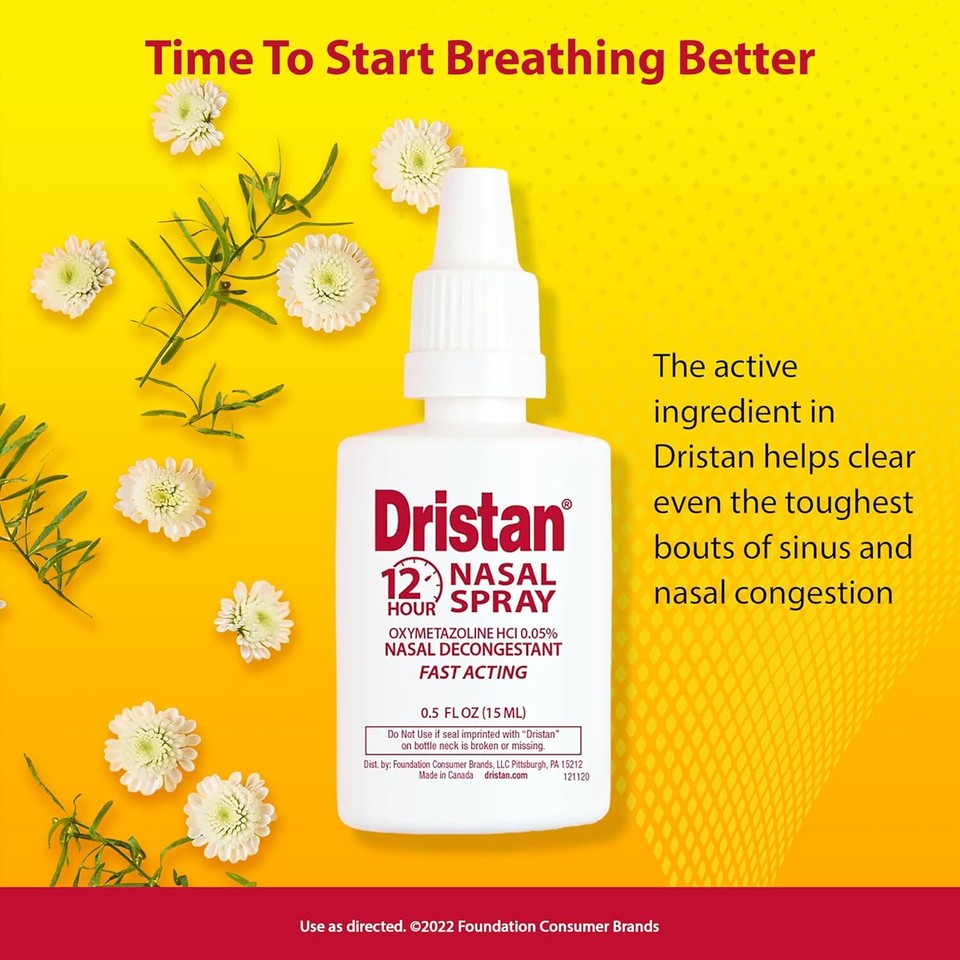 Dristan Nasal Spray 0.5oz 850024431003| eBay