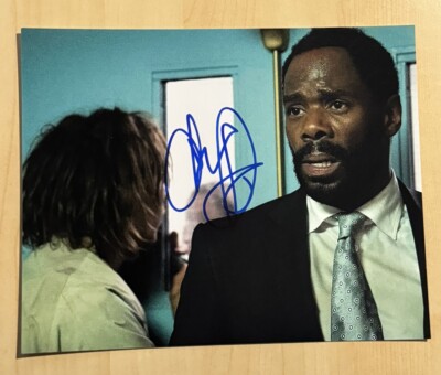 COLMAN DOMINGO HAND SIGNED 8x10 PHOTO ACTOR AUTOGRAPHED RUSTIN STAR COA ...