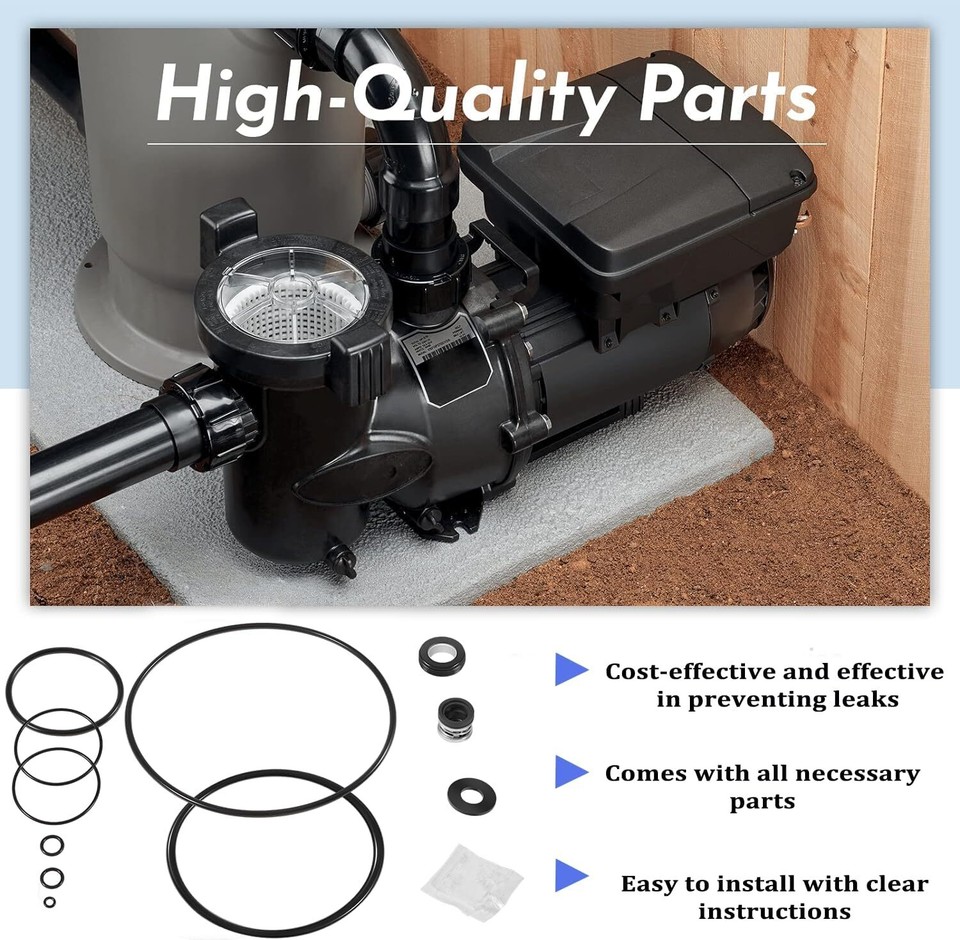 Pool Pump O-Ring Rebuild Repair Kit For Jandy Zodiac FHPF FHPM FloPro ...