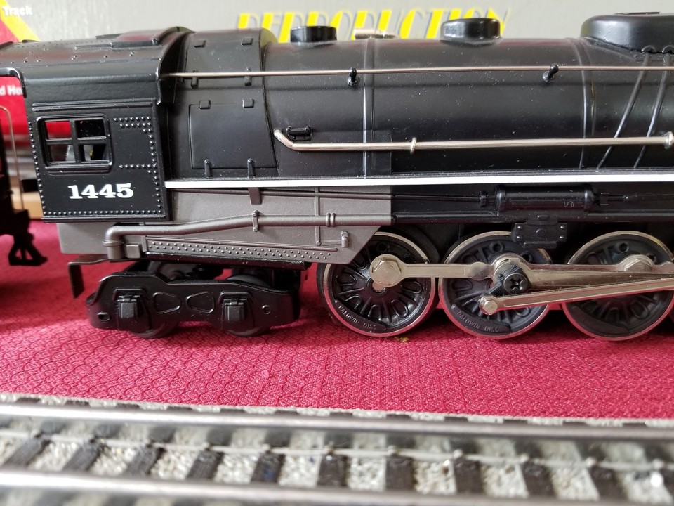 WILLIAMS TRAINS BOSTON & ALBANY DIECAST BERKSHIRE ENGINE #1445 DIECAST ...