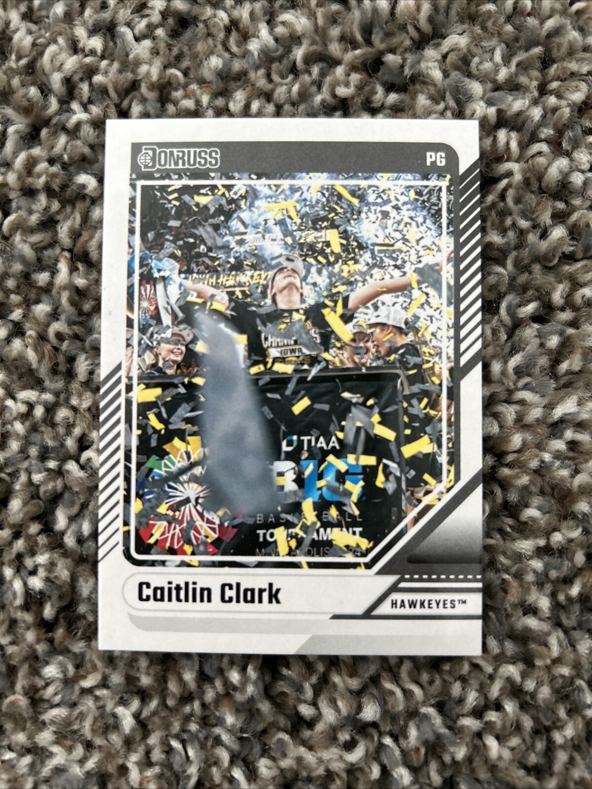 CATLIN CLARK ROOKIE CARD PANINI Collection DONRUSS 14 Iowa Hawkeyes PWE ...