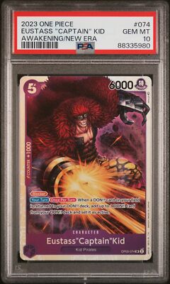 2023 One Piece Eustass "Captain" Kid #074 OP-05 Awakening of the New ...