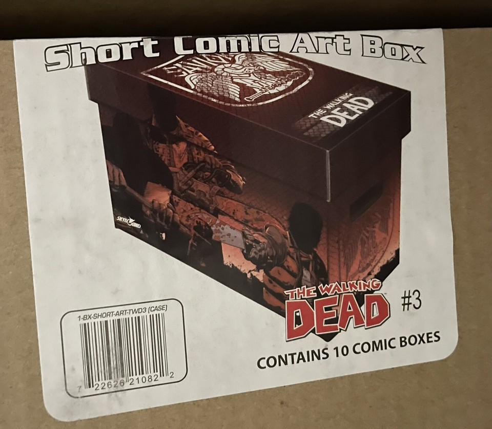Set of 10 The Walking Dead Saviors Design BCW Short Cardboard Comic ...