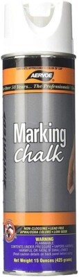 Aervoe 215 20-Oz Lead-Free Non-Clogging Can Temporary Marking Chalk ...