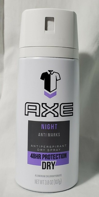 AXE White Label Night Dry Spray 48 HRS Antiperspirant & Deodorant 3.8oz ...