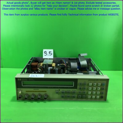 Agilent HEWLETT PACKARD 4263A, LCR Meter as 12 photos, For part not ...