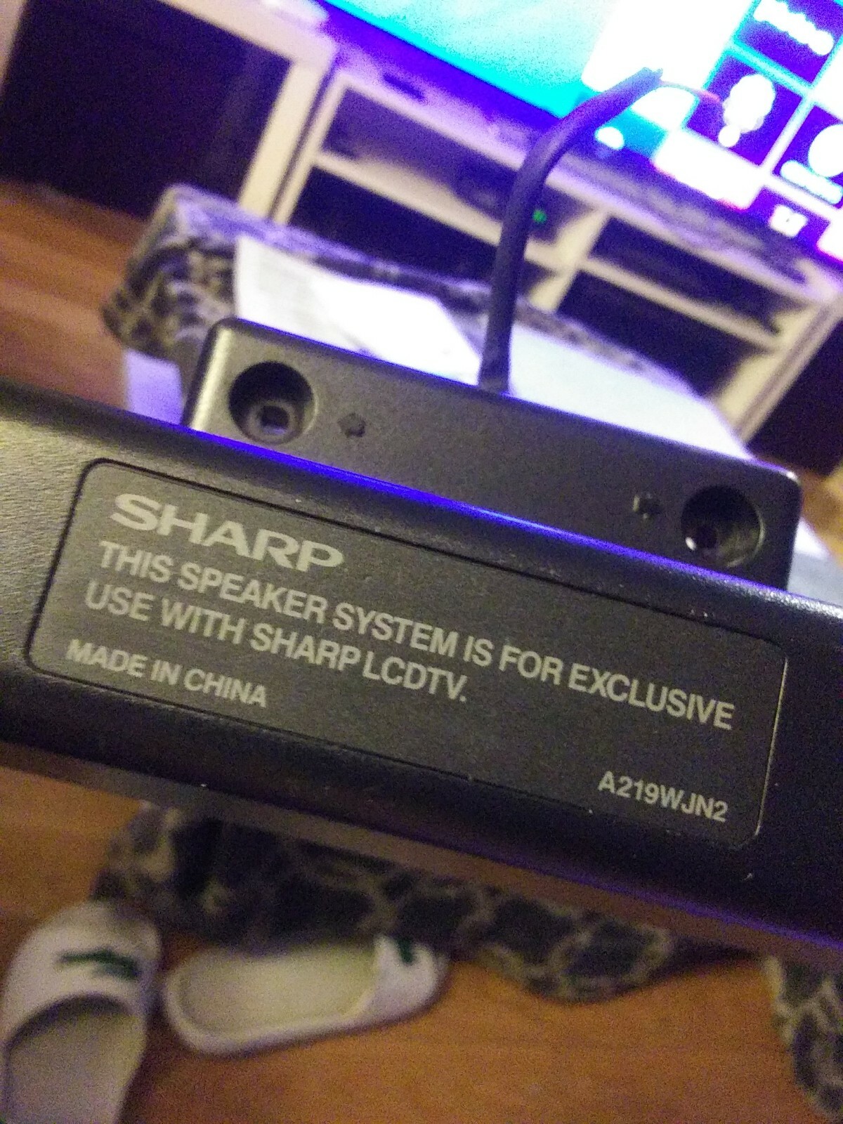 🌟Sharp Aquos LC-46D92U Speaker System (A219WJN2) (4 OHMS 15+15W) With Screws | eBay