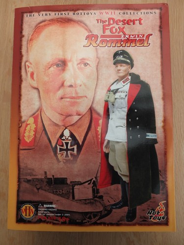 HOT TOYS - THE DESERT FOX ERWIN ROMMEL - VERY RARE 1/6 SCALE ACTION ...