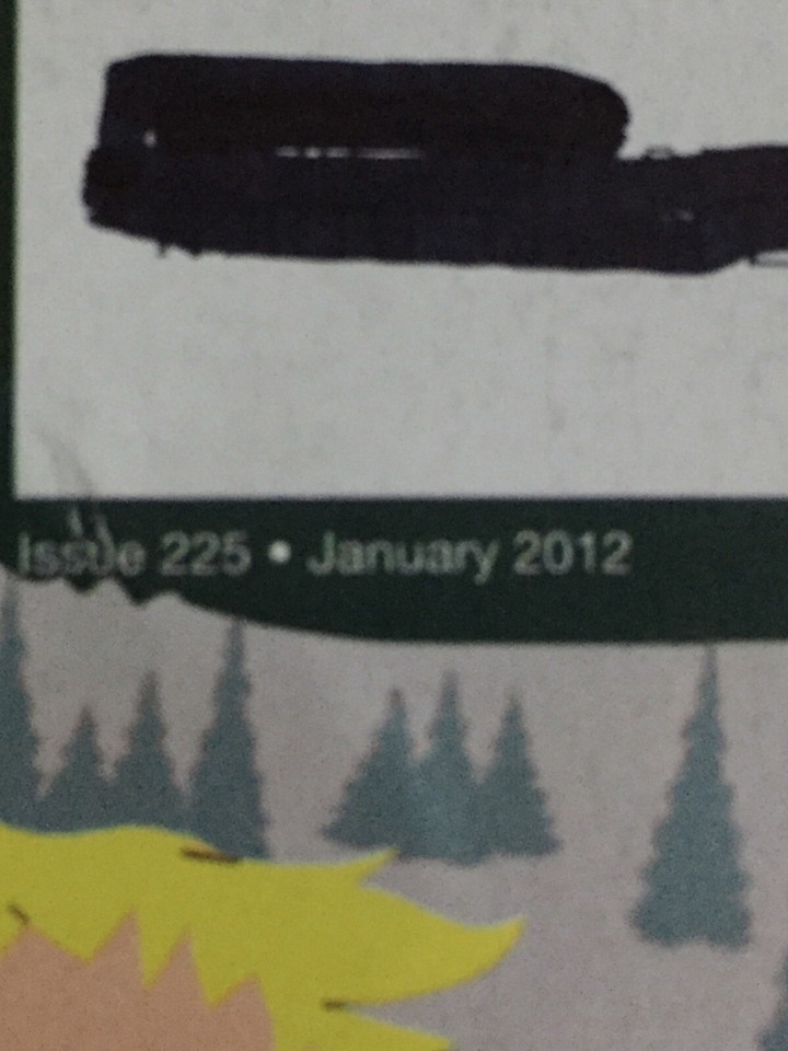 GAME INFORMER MAGAZINE ISSUE Issue 225 January 2012 South Park the Game ...