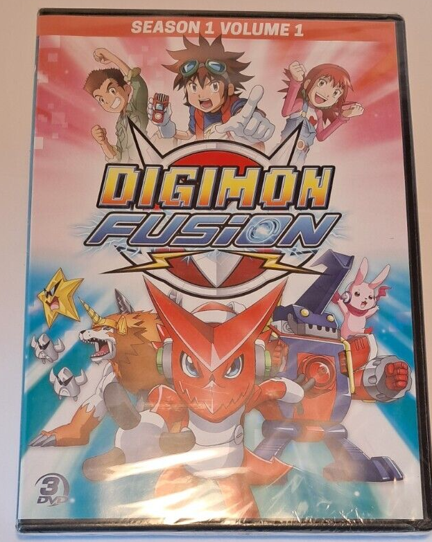 Digimon Fusion: Season 1 - Volume 1 (DVD, 2013, 3-Disc Set) | eBay
