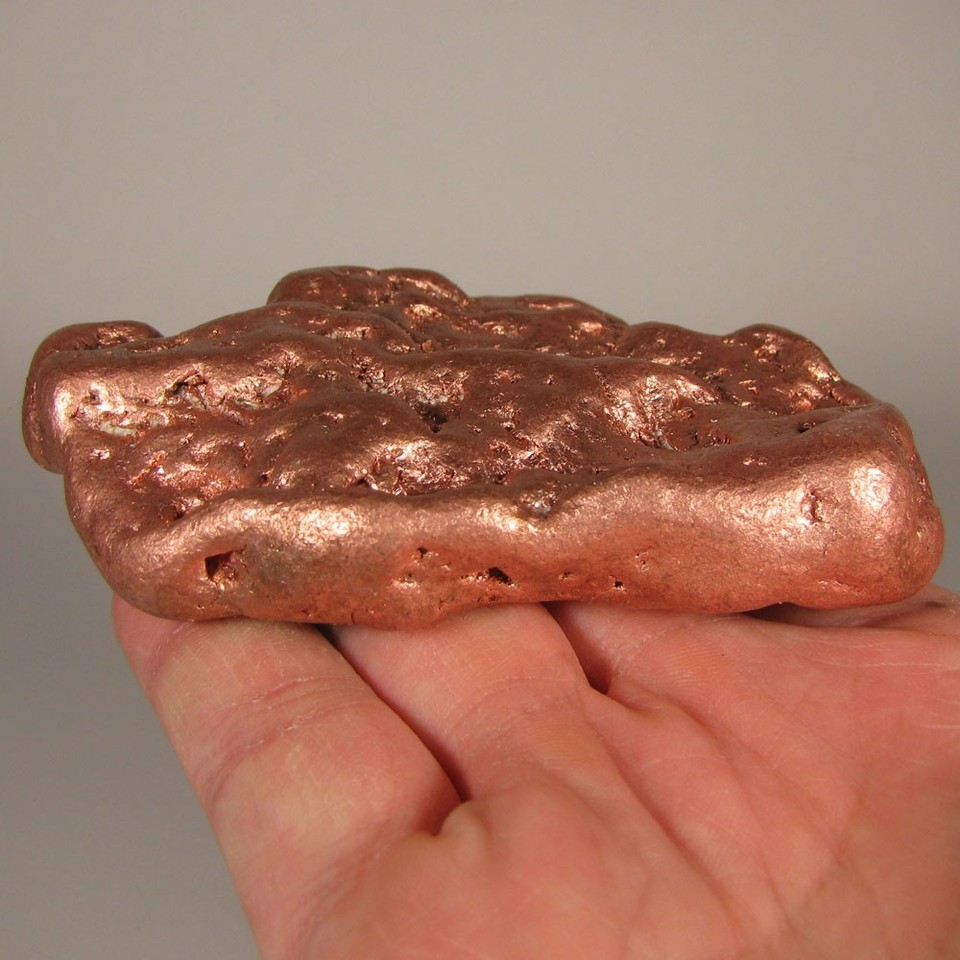 4" NATIVE COPPER NUGGET - Keweenaw Peninsula, Michigan - 1 lb. | eBay