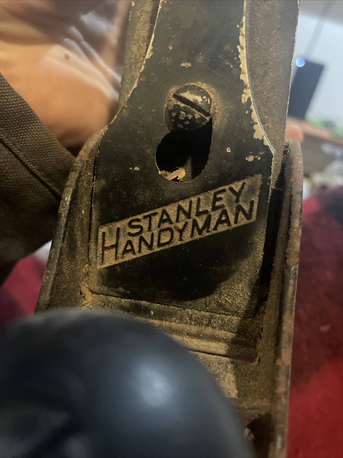 Vintage Stanley Handyman Smooth Wood Plane Tool H1203 | eBay