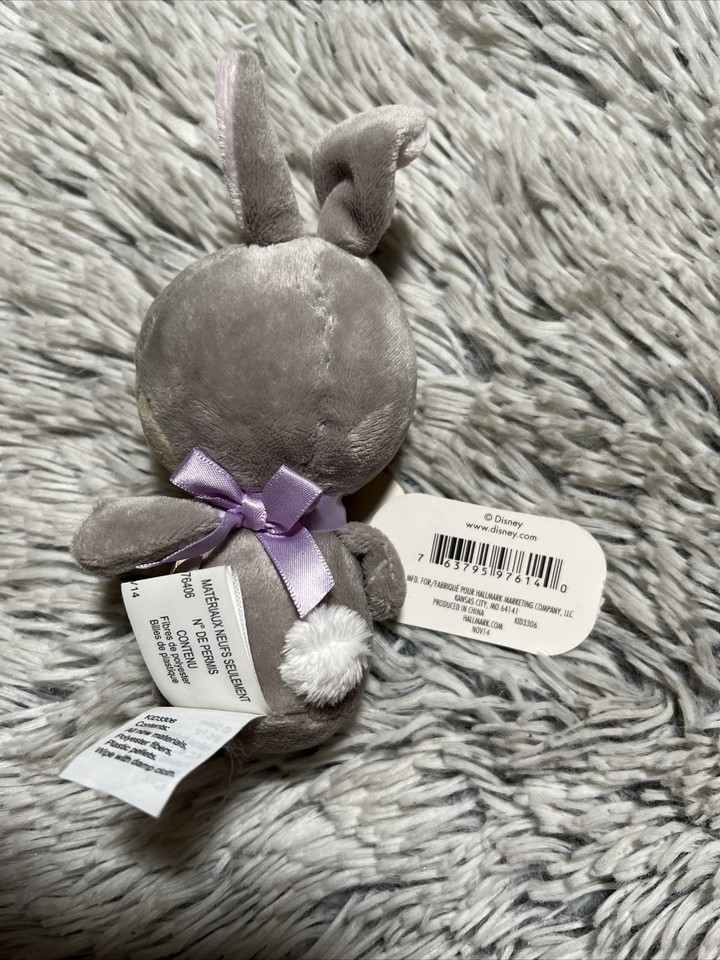 Hallmark Itty Bittys - EASTER THUMPER (Disney Bambi) Rabbit NWT Plush ...