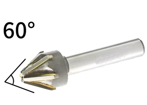 1Pcs 50mm x 60 Degree Inlaid Carbide Chamfer knife Tungsten steel ...