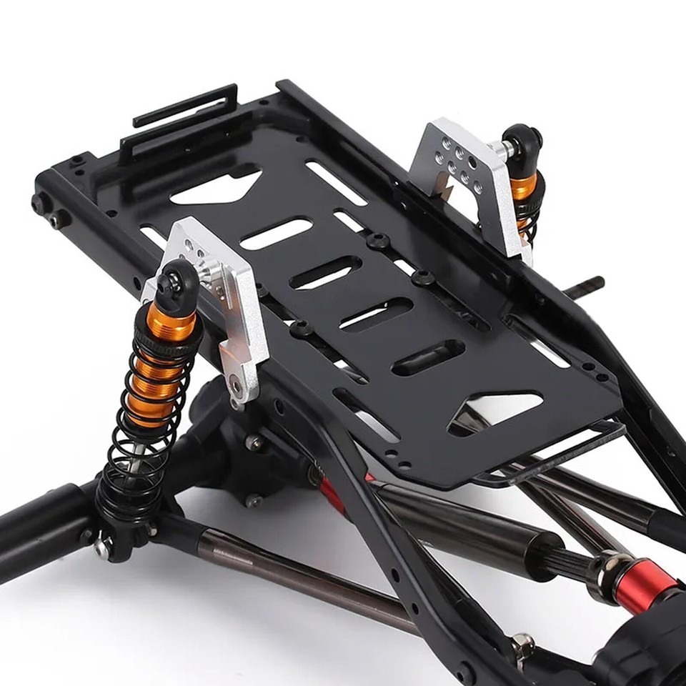 313mm Wheelbase Metal Chassis Frame for 1/10 RC Crawler Car Axial SCX10 ...