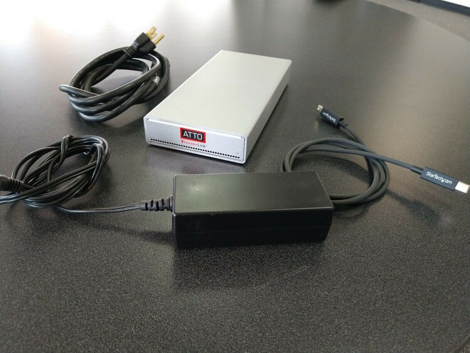 ATTO TLFC-2082-D00 ThunderLink Thunderbolt 2 to 8Gb/s FC Adapter + PSU ...