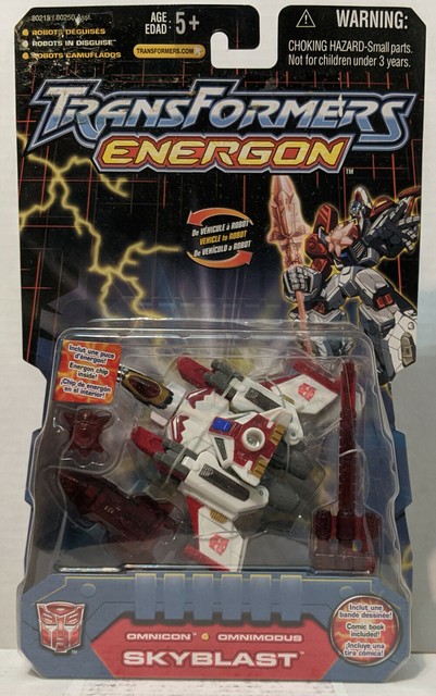 2003 Hasbro Transformers Energon Robots in Disguise Omnicon Skyblast ...