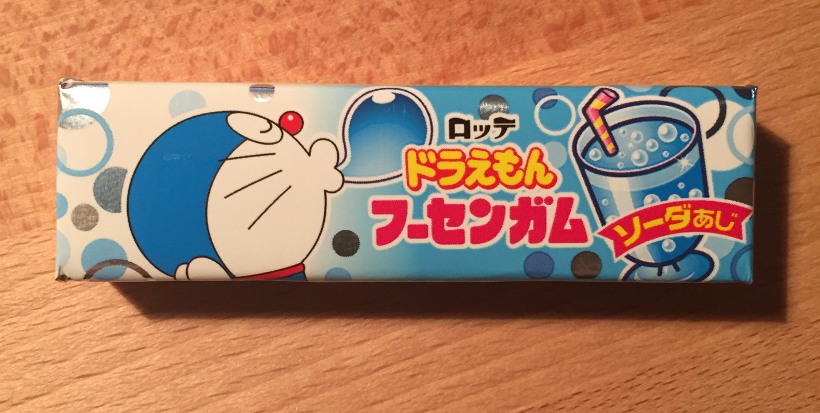 Lotte, Chewing Gum, "Doraemon Fusen GUM" Soda flavor, Japan Long Seller ...