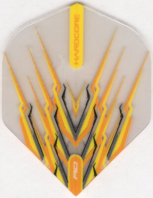 SNAKEBITE YELLOW & BLACK MOHAWK Dart Flights: 3 per set | eBay