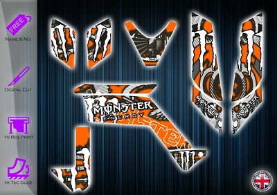 QUADZILLA 300 XLC SPORT STICKERS - GRAPHICS KIT - XLC DECALS - GRAPHICS ...