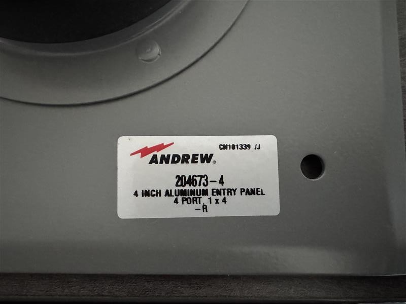 4-Port 1x4 Wall/Roof Entry Panel w/4 Dia. Hole (204673-4) | eBay