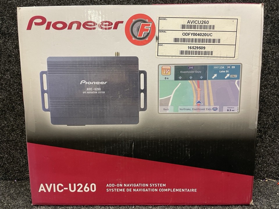 Pioneer AVIC-U260 GPS Navigation System UNTESTED Open Box 884938252355 ...