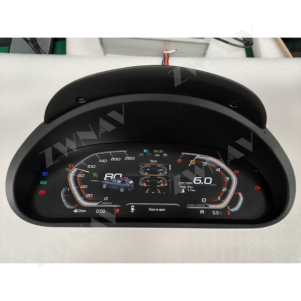 Digital Dashboard Cluster Virtual Cockpit Carplay For BMW 3 Series E46 ...