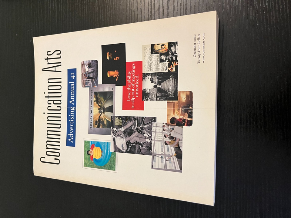 2000 DECEMBER COMMUNICATION ARTS MAGAZINE - ISSUE #301 NICE FRONT COVER ...