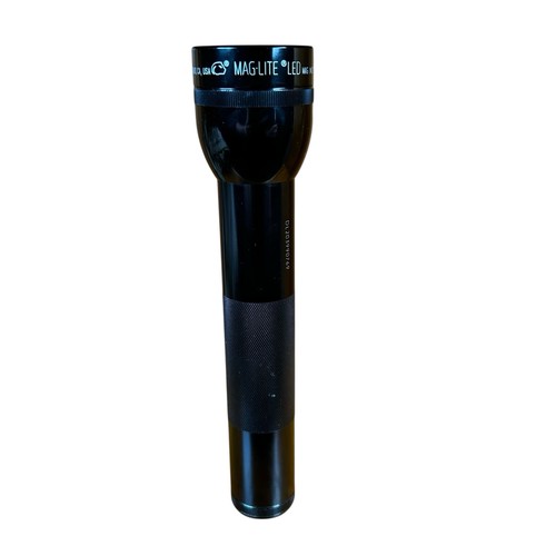 Maglite LED 2-D Cell Flashlight Black USA Made Heavy Duty Aluminum 10 ...