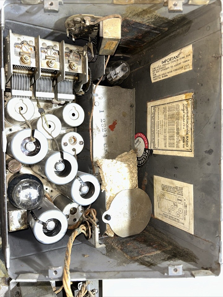 Vintage 1935 PHILCO Classic tube Radio Dodge MoPar Plymouth Chrysler De ...