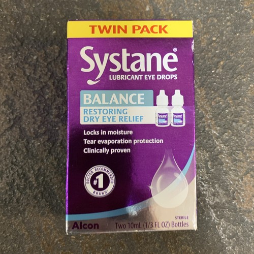 Systane Balance lubricant eye drops 10ml twin pack 07/2025 #074 | eBay