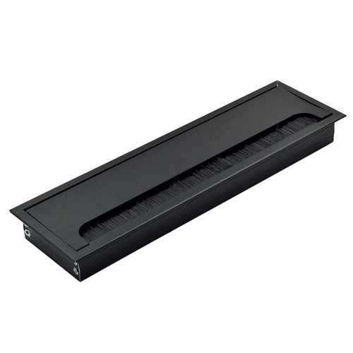 Large Rectangle Cable Grommet Cord Metal Wire Hole Cover Organizers ...