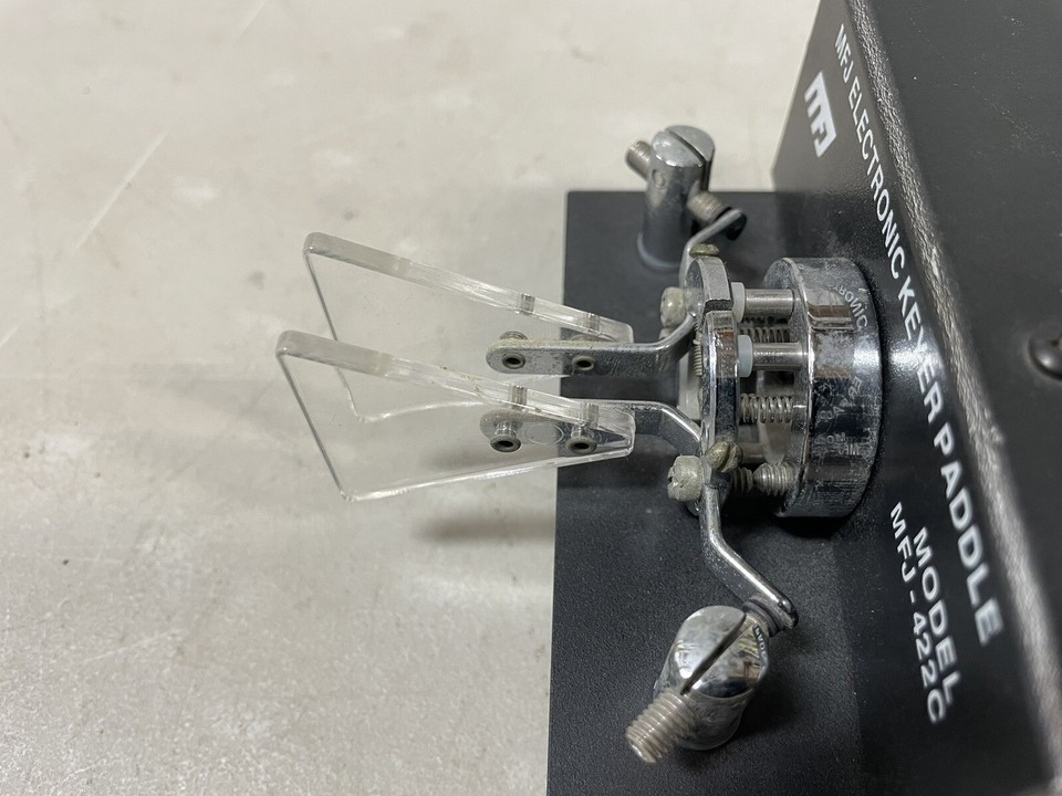 MFJ Electronic Keyer Paddle Model MFJ-422C | eBay