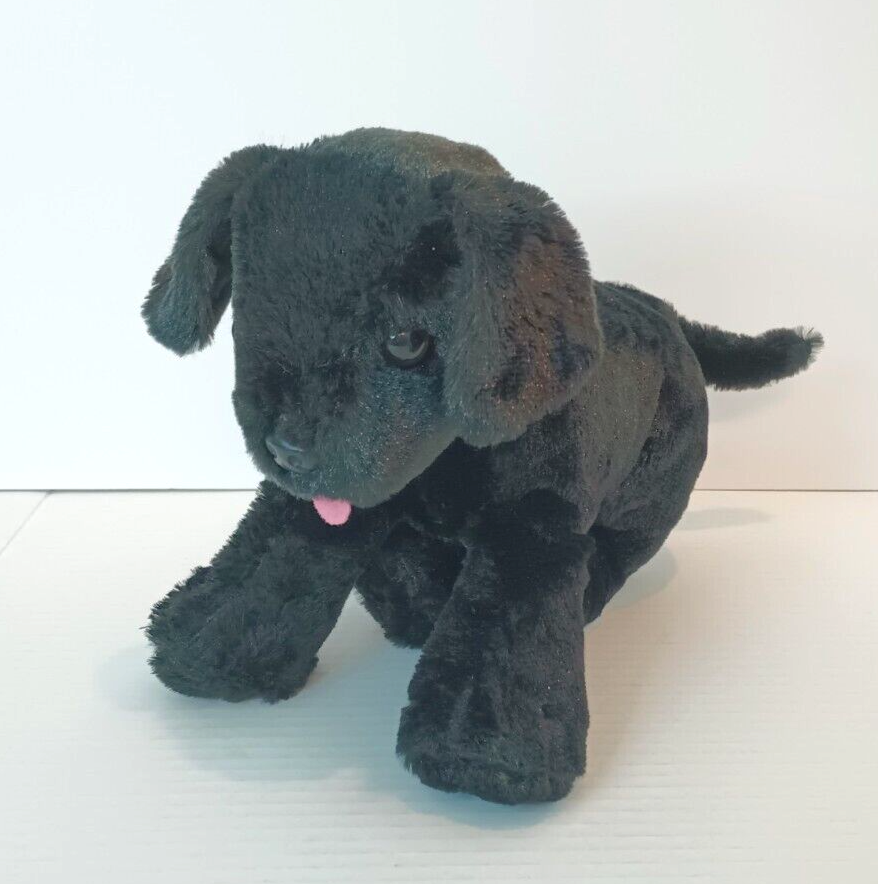 Melissa & Doug Benson Black Lab Stuffed Labrador Dog Plush Toy Puppy | eBay