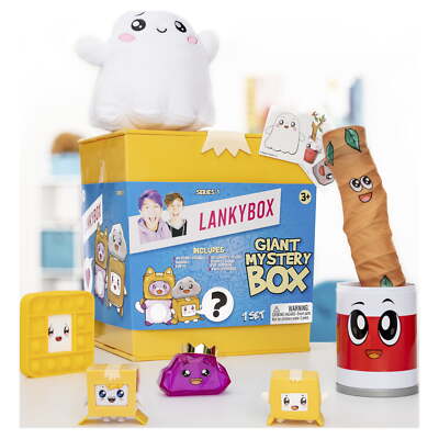 Big Boxy Box,Surprise Box with Plush, Squish, Role-Play | eBay