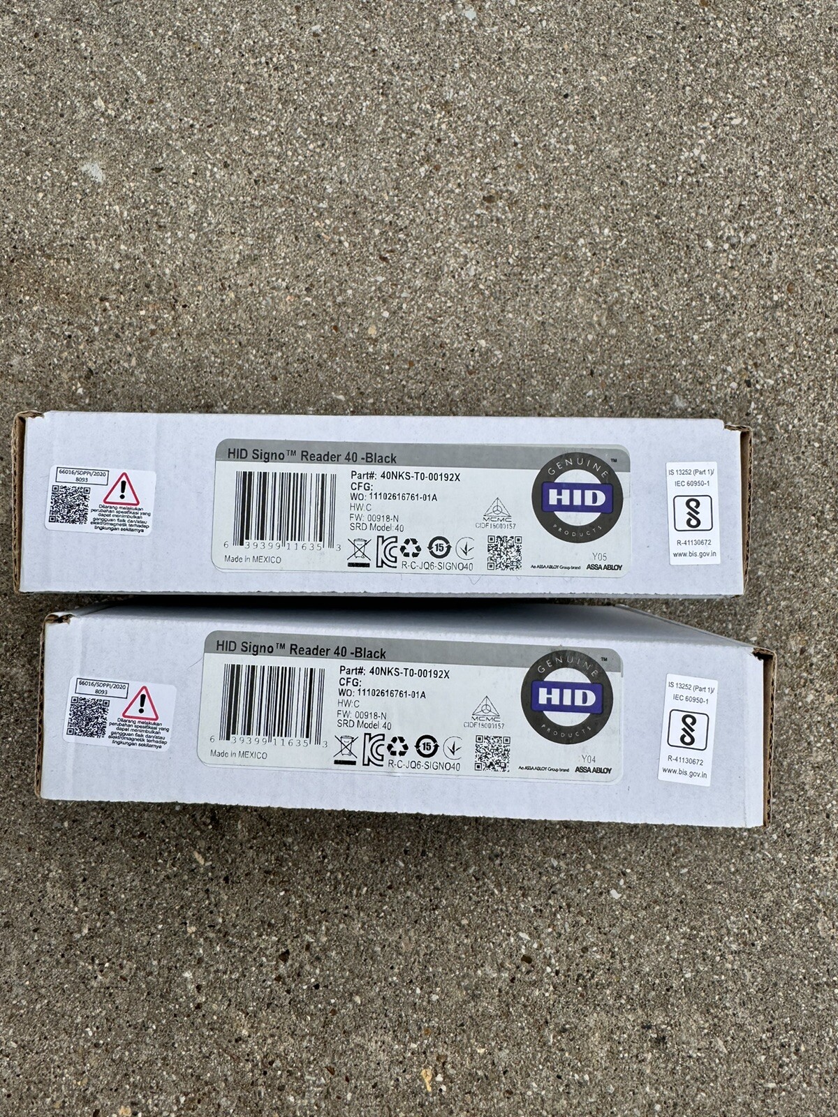 HID Signo 40 Smart Card Access Control Reader - Black (40NKS-00-000000 ...