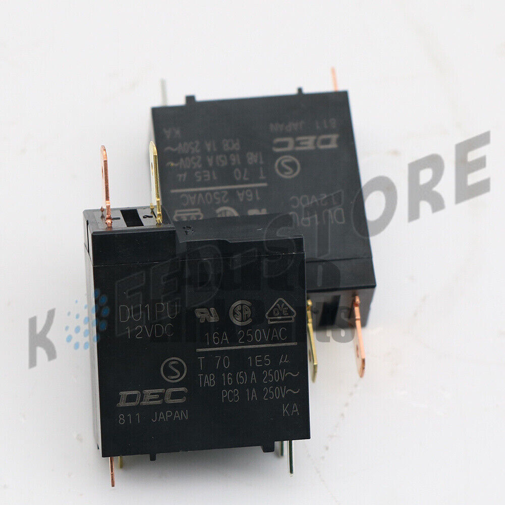 DEC Relay DU1PU 16a/250vac 24vdc Coil for PCB Mounting for sale online ...