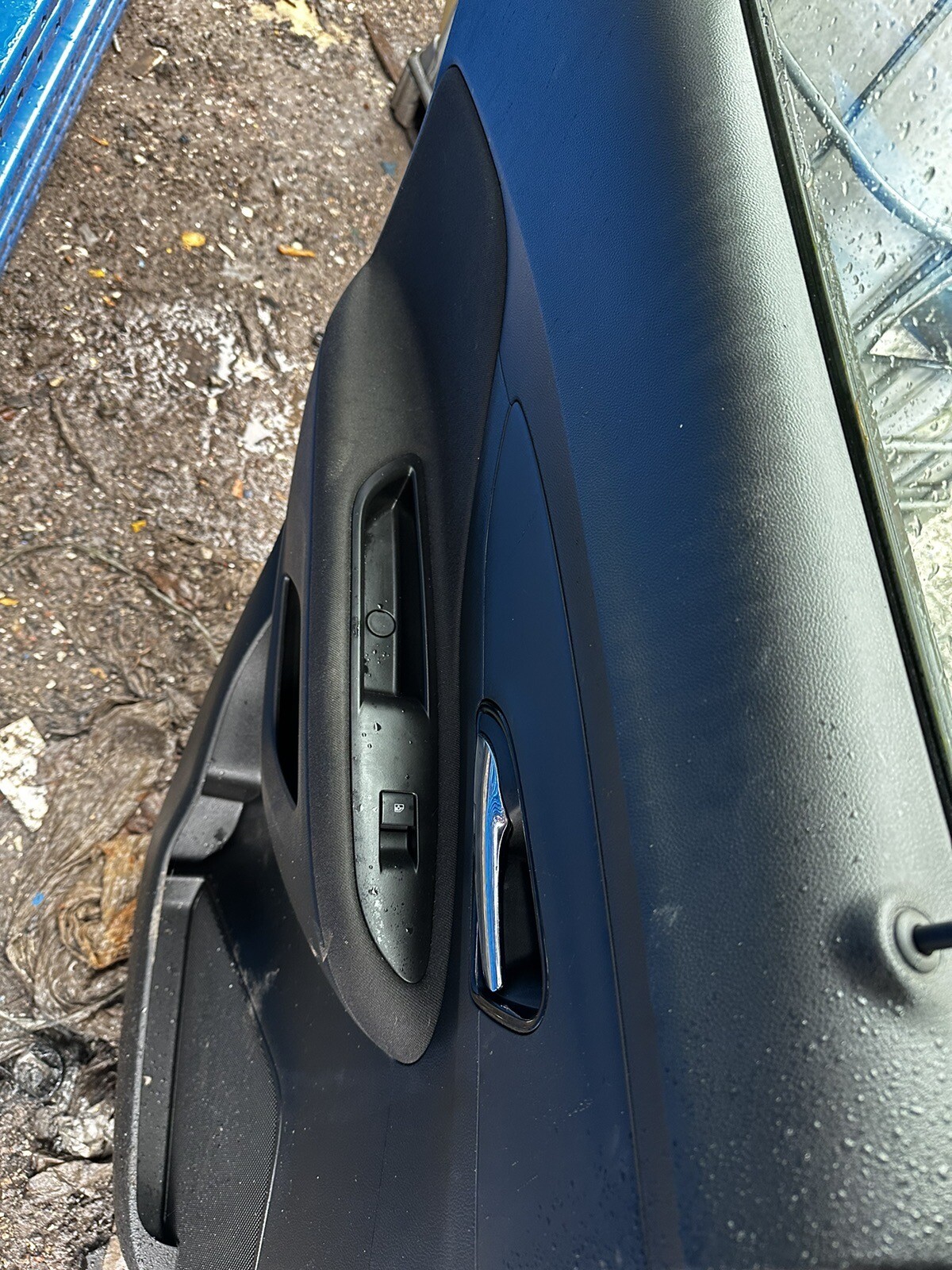 Vauxhall Mokka x passenger side rear door blue 2018 Damaged | eBay UK