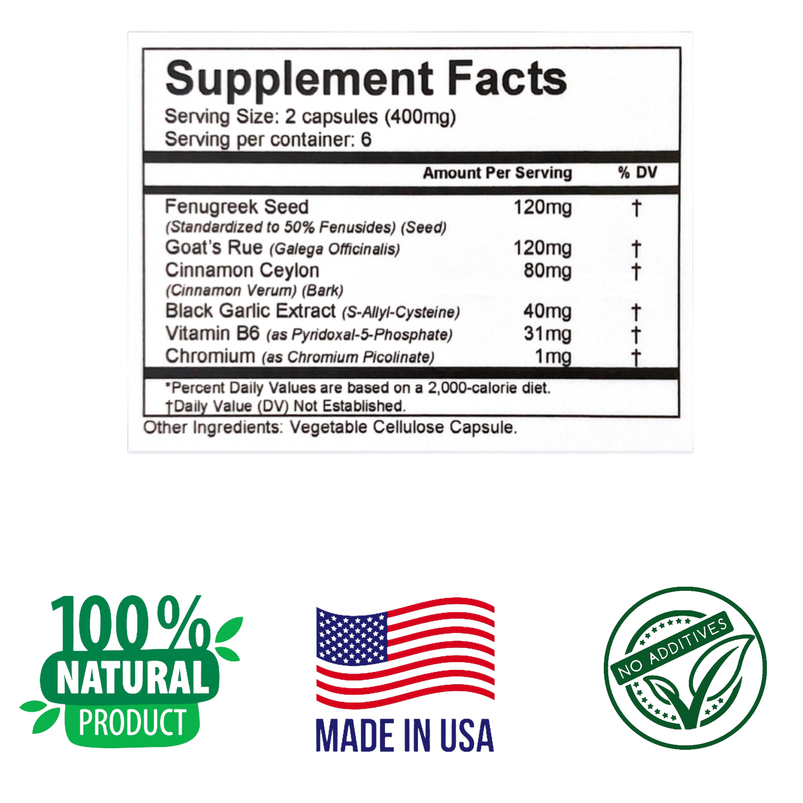 Galena Officinalis Formula, 120 Caps, Glucose Control, Healthy Sugar ...