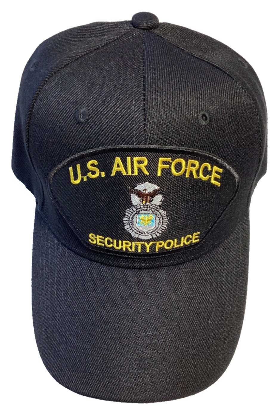 U.S. AIR FORCE SECURITY POLICE Military Ball Cap - Black | eBay