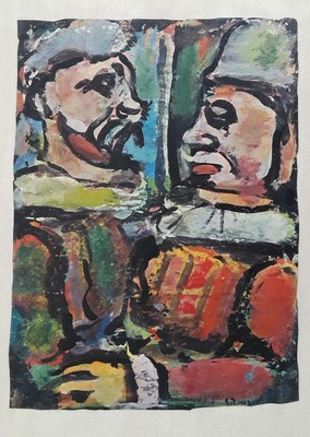 “LES DEUX LETUS” BY GEORGES ROUAULT – ORIGINAL 1943 LITHOGRAPH (5B-03 ...