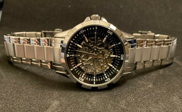 Running Elgin FG8030 138 Ty2807 Self-wind Skeleton Wrist Watch for sale ...