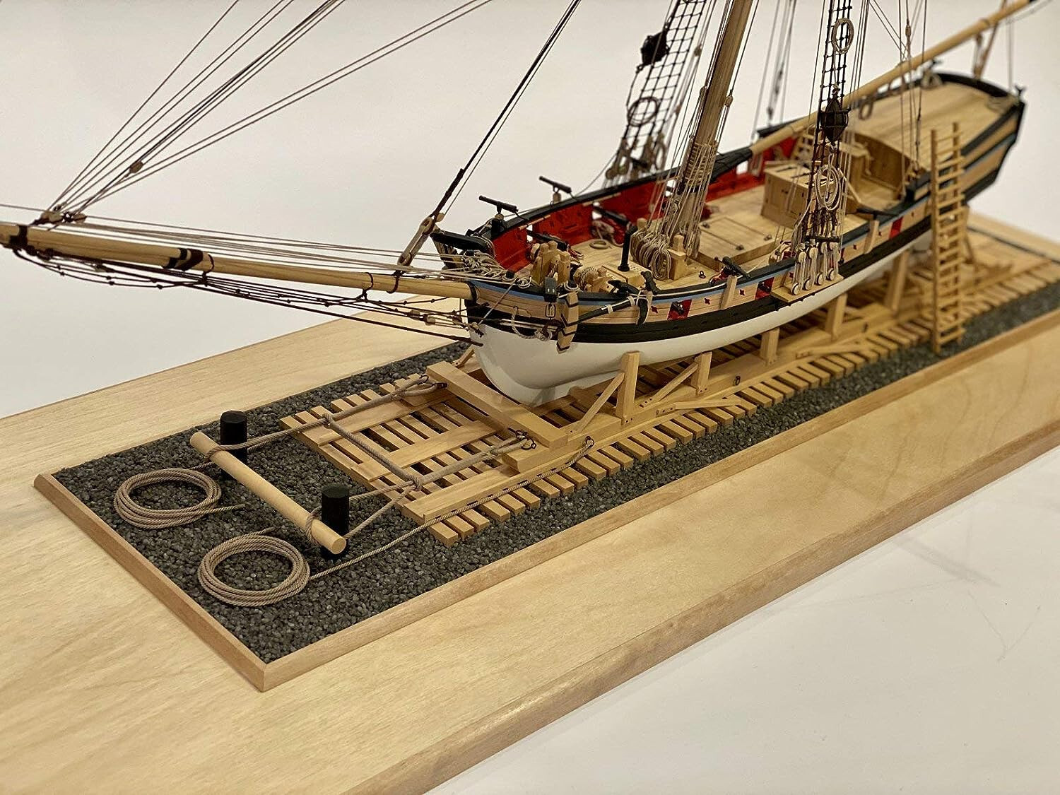 Model Expo MS2160 Armed Virginia Sloop - 1:48 - Assembly Kit | eBay