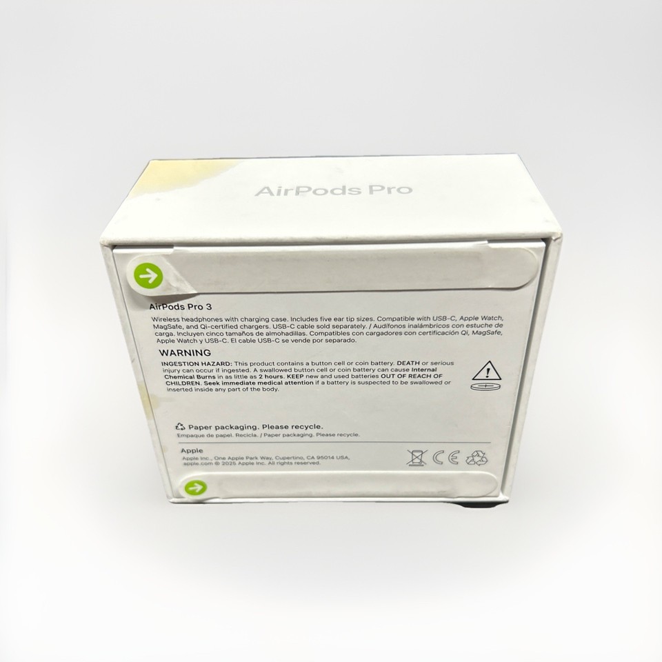 Apple AirPods Pro 3 (Genuine) MFHP4LL/A *BOX DAMAGED/SEALED* | eBay