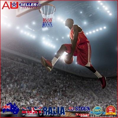 NEW Basketball Net Outdoor Sports Basketball Hoop Net Tri-Color Sports ...